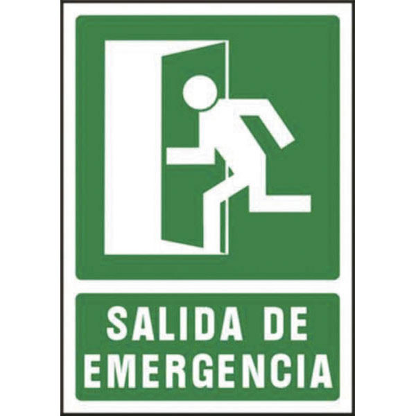 Emergency Exit Signs Spanish